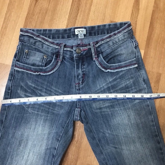 Cache | Jeans | Cache Woman Denim Jeans Sand Blast Cropped Pants | Poshmark
